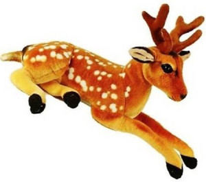 RBB HUB Hiran And Deer Soft Toy - 32 cm (Multicolor) - 5 cm - Hiran And Deer Soft Toy - 32 cm ...
