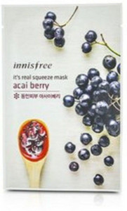 innisfree it's real squeeze mask pack - acai berry firming & smooth (1 sheet, 20 ml) - Price in ...