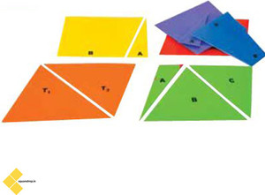 Square Drop Parallelogram Kit - Mathematics - Geometry Brain Boosting ...