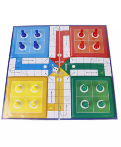 Ratnas Senior Ludo with Snakes & Ladders (1256) Party & Fun Board Game - Senior Ludo with Snakes ...