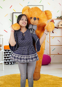 Star Enterprise Premium Quality Soft Toy with Large 6 Feet Brown Lovable Huggable Stuffed Teddy ...