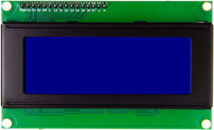 Super Debug Lcd 20X4 Blue Backlight Alphanumeric Display for 8051Pi,Pic,Arm All Microcontroller ...