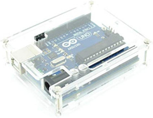 OLatus Arduino Uno Acrylic Case Enclosure Shell Transparent Gloss Box Educational Electronic ...