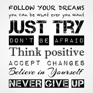 KD follow your dreams Sticker Poster|Motivational Poster|Inspirational ...