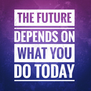 the future depends |Motivational Poster|Inspirational Poster|Gym poster ...