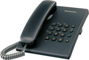 Beetel Panasonic KX-TS500MX Single Line Corded Phone Corded Landline Phone Price in India - Buy ...