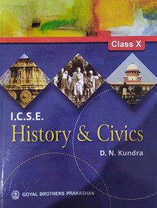 ICSE History And Civics For Class -10 By D N Kundra For ( 2020-2021) Examination: Buy ICSE ...