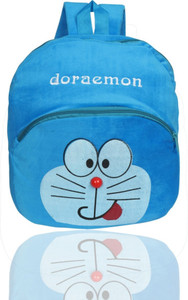 Flipkart.com | HappyChild Doraemon School Bag For Kids Soft Plush Backpack Small Kids Nursery ...