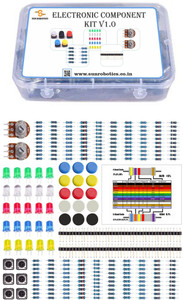 SunRobotics Electronics Component Pack with resistors, Switch, LEDs, Potentiometer for Arduino ...