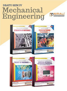 (Set of 4 Books) DBATU - Mechanical Engineering - Second Year - Semester 4 - Text books: Buy ...