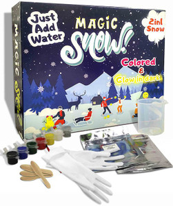 EXPERTOYS DIY Magic Snow for Kids | 5 years and above | 2 in 1 Kit for ...
