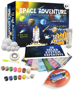 EXPERTOYS DIY Space Adventure Games | 12 in 1 Educational and Fun ...