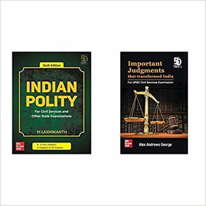 UPSC Preparation Combo - Indian Polity + Important Judgments That Transformed India (Set Of 2 ...