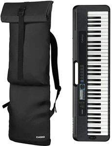 CASIO CT-S300BK CT-S300BK + Carry Case Bag Digital Portable Keyboard ...