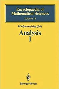 Analysis I Integral Representations And Asymptotic Methods