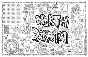 North Dakota Symbols & Facts Funsheet - Pack of 30: Buy North Dakota ...