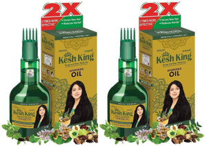 Kesh King Ayurvedic Anti Hairfall Hair Oil - Price in India, Buy Kesh King Ayurvedic Anti ...