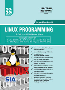 Linux Programming Open Elective III B Tech IV Year II Sem R16 JNTU