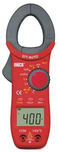 Meco 27 T AUTO 3½ Digit / 2000 Count 400 A AC Auto ranging Digital Clamp meter Digital ...