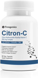 Trexgenics Citron-C Citrus Bioflavonoids-Rosehip-Vit.C Complex-650mg Immunity (60 Caps) Price in ...