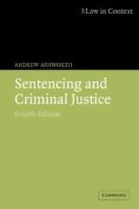 Sentencing and Criminal Justice: Buy Sentencing and Criminal Justice by ...