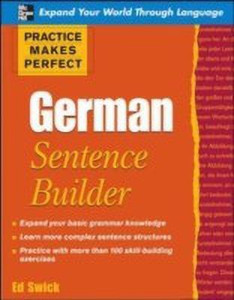 Practice Makes Perfect German Sentence Builder: Buy Practice Makes ...