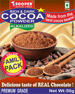SOOPER COCOA POWDER 50g X 3 PACKS COMBO Cocoa Powder Price in India - Buy SOOPER COCOA POWDER ...