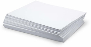 Flipkart.com | KRASHTIC A4 White Ivory Sheets 300 GSM Thick Paper for Art and Craft Set of 20 ...