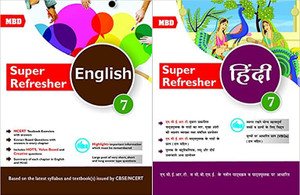 MBD Super Refreser Class 7 English + Hindi (COMBO) Based On NCERT: Buy MBD Super Refreser Class ...