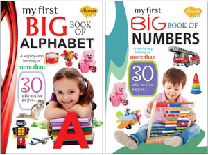 Best For Kids Set Of 2 Jumbo Size Learning Books | My First Big Book ...