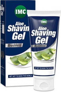 IMC Aloe Shave Gel ( Enriched with Aloe vera, Tulsi, Neem, Haldi and Safed Chandan ) Price in ...