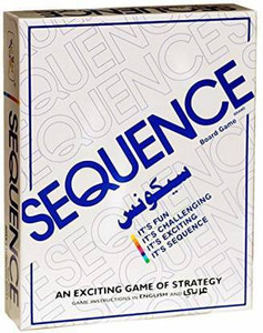 Gurbani Creations Sequence Board Game With Playing Board Playing Cards 4289