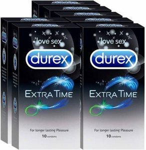 DUREX extra time (Longer lasting pleasure for HER) Condom Price in India - Buy DUREX extra time ...