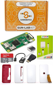 SunRobotics Raspberry Pi Zero W Complete Starter COMBO Kit Price In