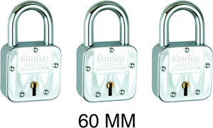 Sonica ATOOT LOCK 5 ATOOT SAFETY PIN EVERY LOCK HARDENED SHACKLE SYSTEM 3 LOCK SET 9 KEYS ...