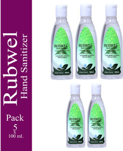 Rubwel Neem Aloevera Alcohol Natural Gel Hand Sanitizer Bottle Price In India Buy Rubwel Neem