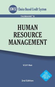 Taxmann's Human Resource Management (CBCS) (2nd Edition August 2020-As per revised syllabus w.e ...