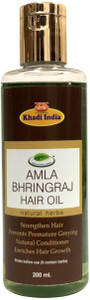 khadi natural herbal Amla Bhringraj Hair Oil - Price in India, Buy khadi natural herbal Amla ...