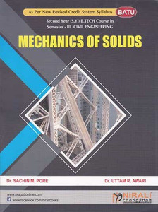 MECHANICS OF SOLIDS (For DBATU - Semester 3 - Civil Engineering): Buy MECHANICS OF SOLIDS (For ...