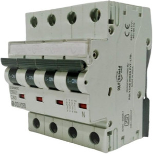 Polycab 63A C-Curve TPN MCB (White, Small) Electrical MCB MCB Price in India - Buy Polycab 63A C ...