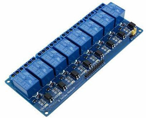DS Robotics 8 Channel 5V Relay Shield Module Board Optocoupler Module for ARM AVR CN Electronic ...