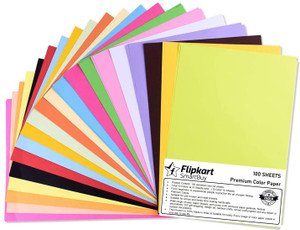 Flipkart.com | Flipkart SmartBuy 100 Pcs. Craft Paper Sheets A4 Size ...