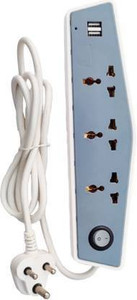 Geep USB POWER STRIP 3 Socket Extension Boards Price in India - Buy Geep USB POWER STRIP 3 ...