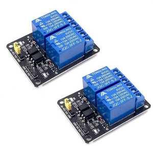 Robotronics 2 Channel DC 5V Relay Module for Arduino UNO R3 DSP ARM PIC AVR STM32 Raspberry Pi ...