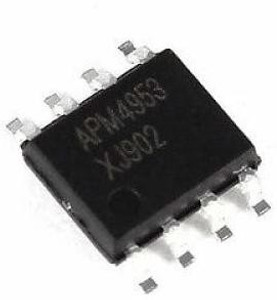 EMERGING TECHNOLOGIES 2 PCS APM4953 4953 Dual P Channel mosfet 30v 4.9A SOP-8 smd Electronic ...
