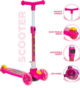 DIVI DIVINE Smart Kick Scooter 3 Adjustable Height Foldable Front