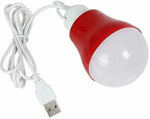 Foxne Point USB LED Bulb USB LED Bulb 5 Watt 6 Volts Bright Light Reading Lamp for Outdoor ...
