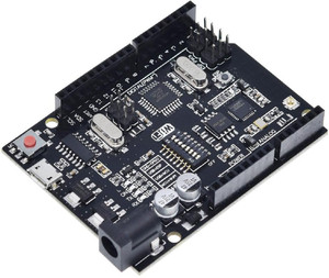 KTC CONS LABS UNO R3 + Wi-Fi ATmega328P + ESP8266 (32MB RAM) CH340G for Arduino Uno NodeMCU ...