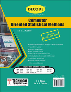 Decode Computer Oriented Stastistical Methods For JNTU H 18 Course II
