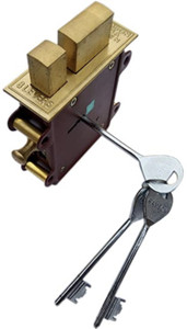 Ramson Dyna Queen 8 Levers 125 Mm 3 Keys Double Chal Door Inter Lock With A Towerbolt.. Lock ...